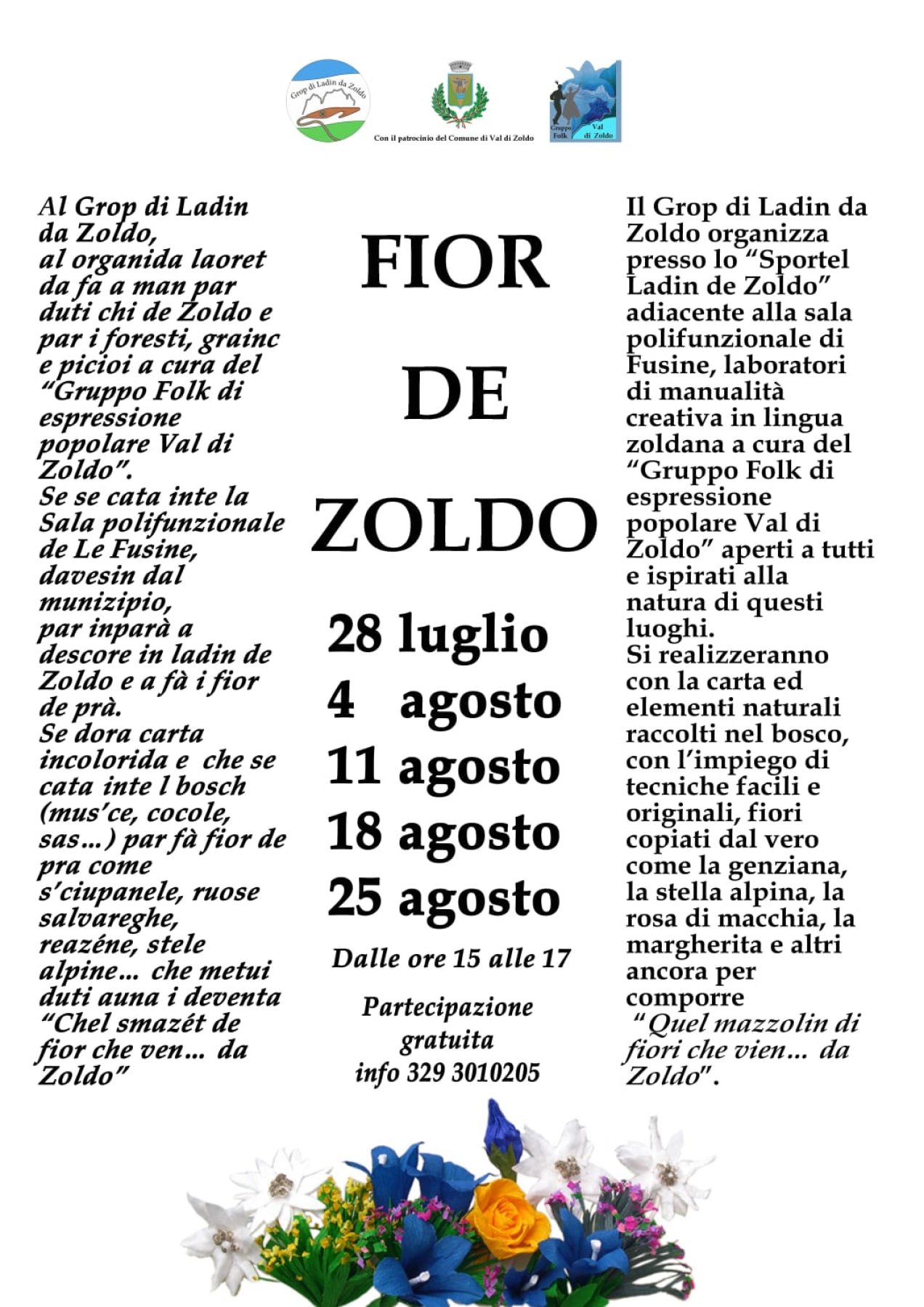 The flowers of Zoldo